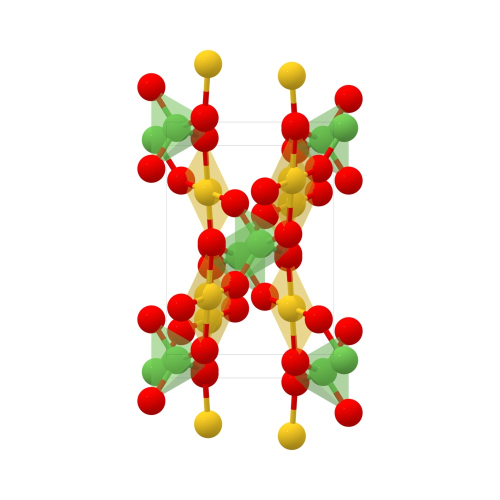 Mgso4 Crystal Structure