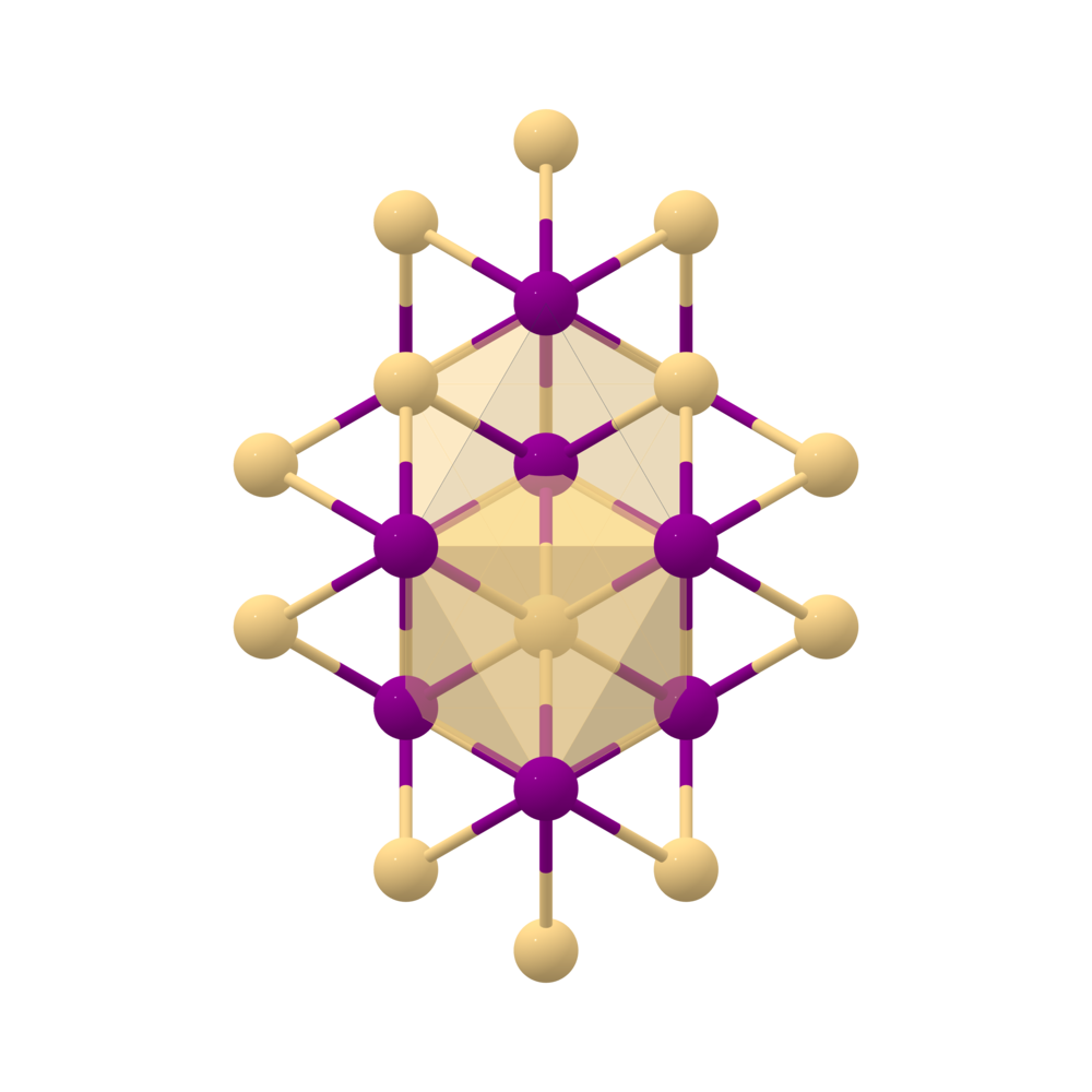 Iodine Crystals Structure