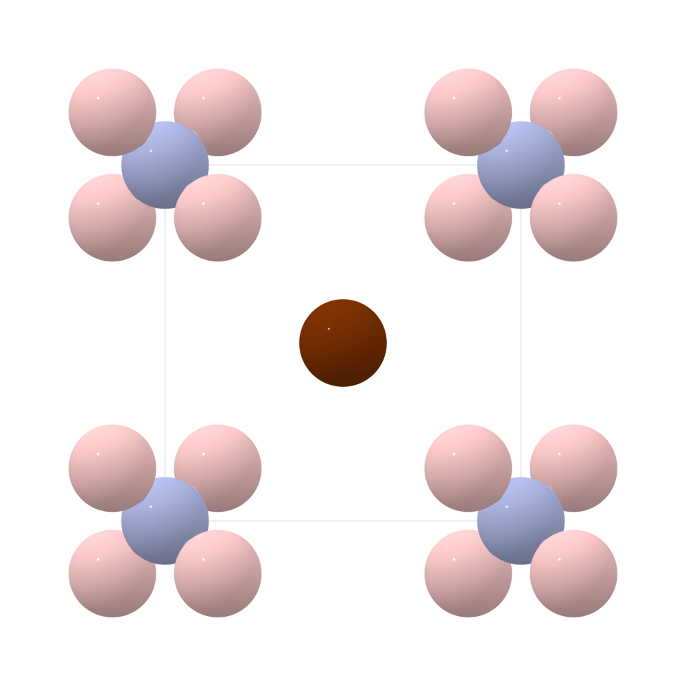 Ammonium Bromide Crystal Structure