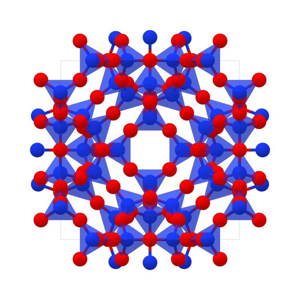 Quartz Crystal Structure Sio2