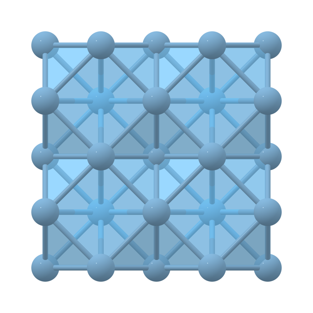 Metal Crystal Structure
